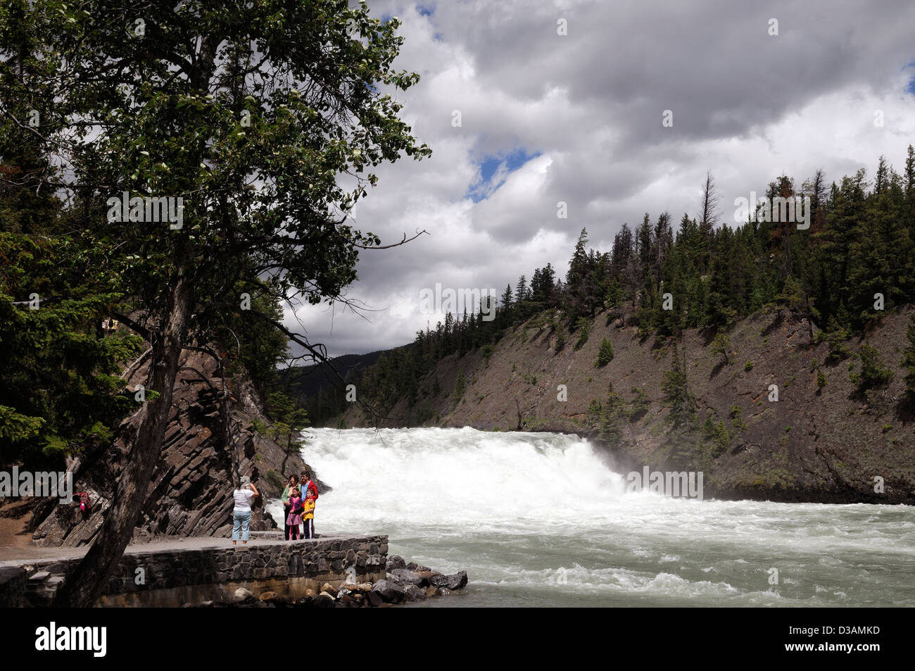 bow falls banff national park canada waterfall waterfalls whitewater ...