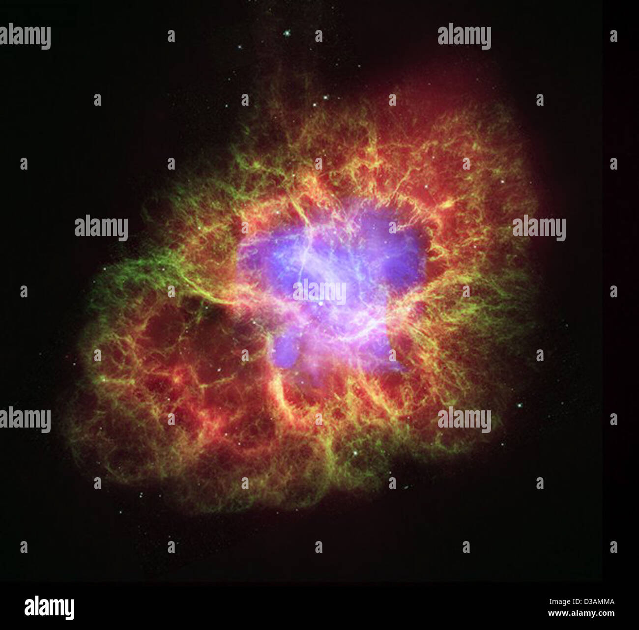 The Crab Nebula observed by Chandra and Hubble provides insights into ...