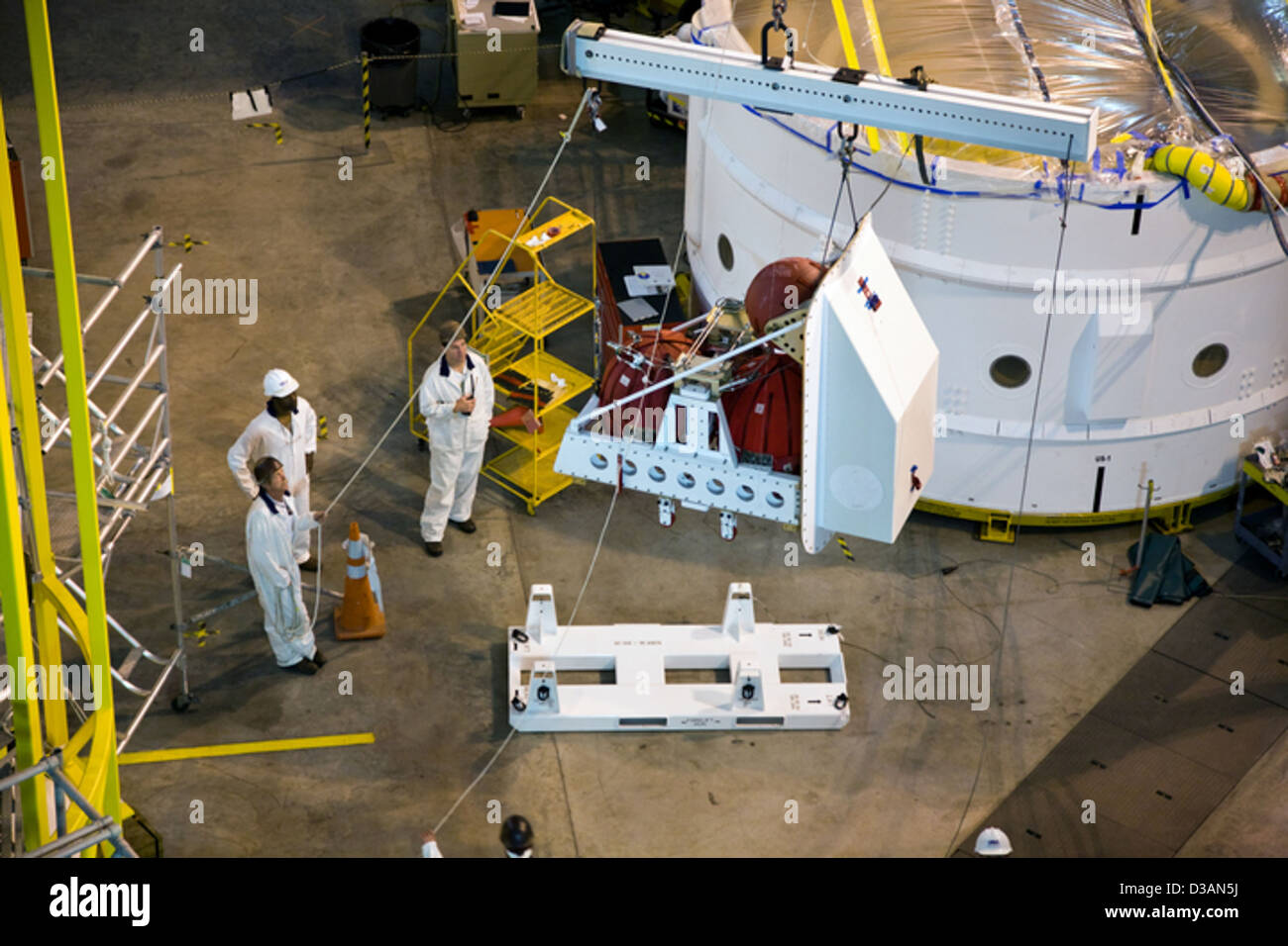 Using RoCS to Stop Rolling (NASA, Ares Rockets, 05/11/09 Stock Photo ...