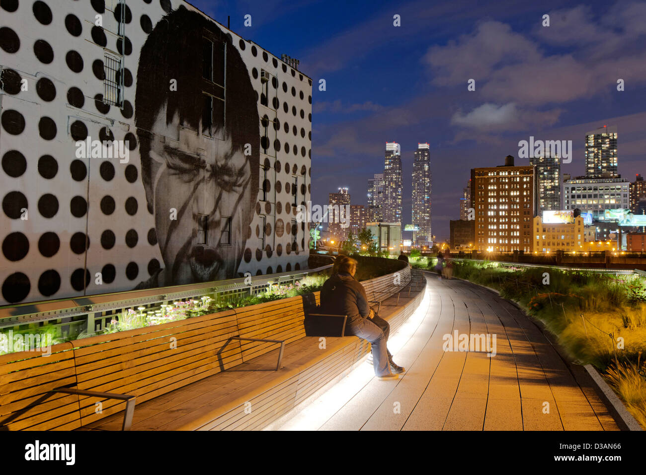New york highline hi-res stock photography and images - Alamy
