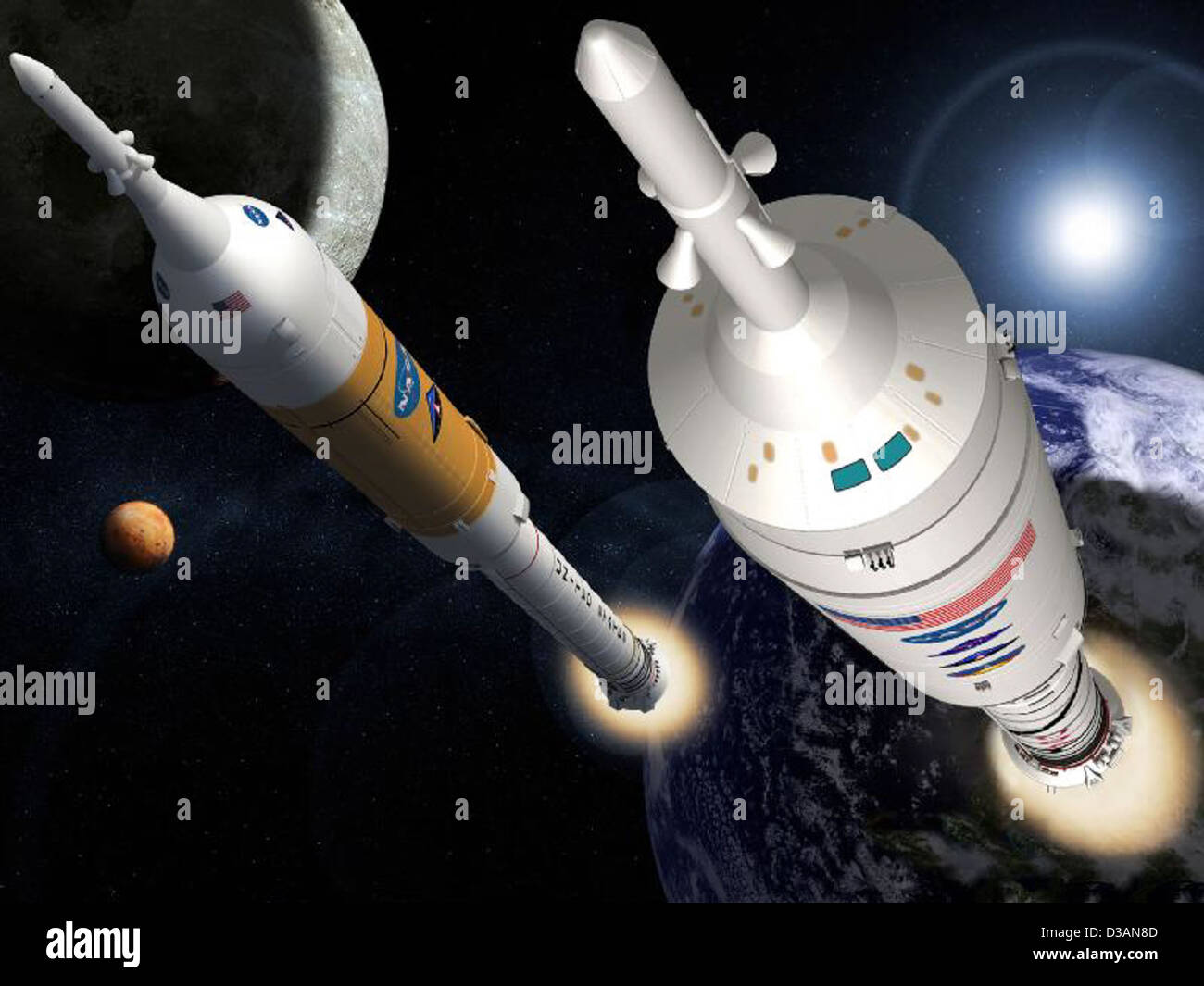 Rockets of the Future: Ares I, Ares I-X (NASA, Ares I-X, 5/28/09 Stock ...