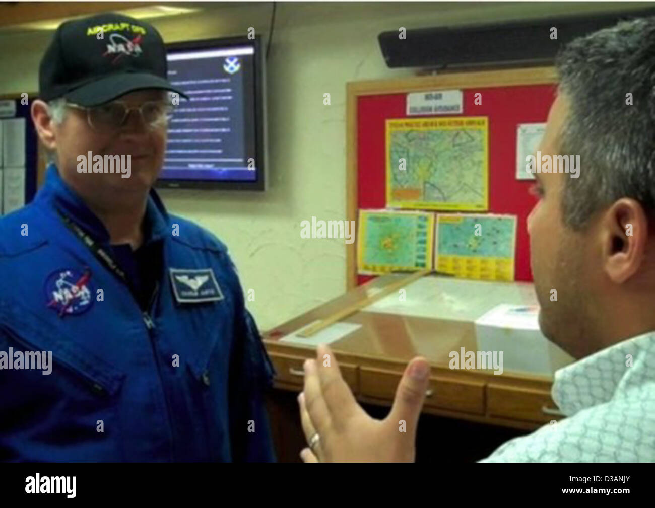 Inside the cockpit of the Shuttle Carrier Aircraft 747, used to ...