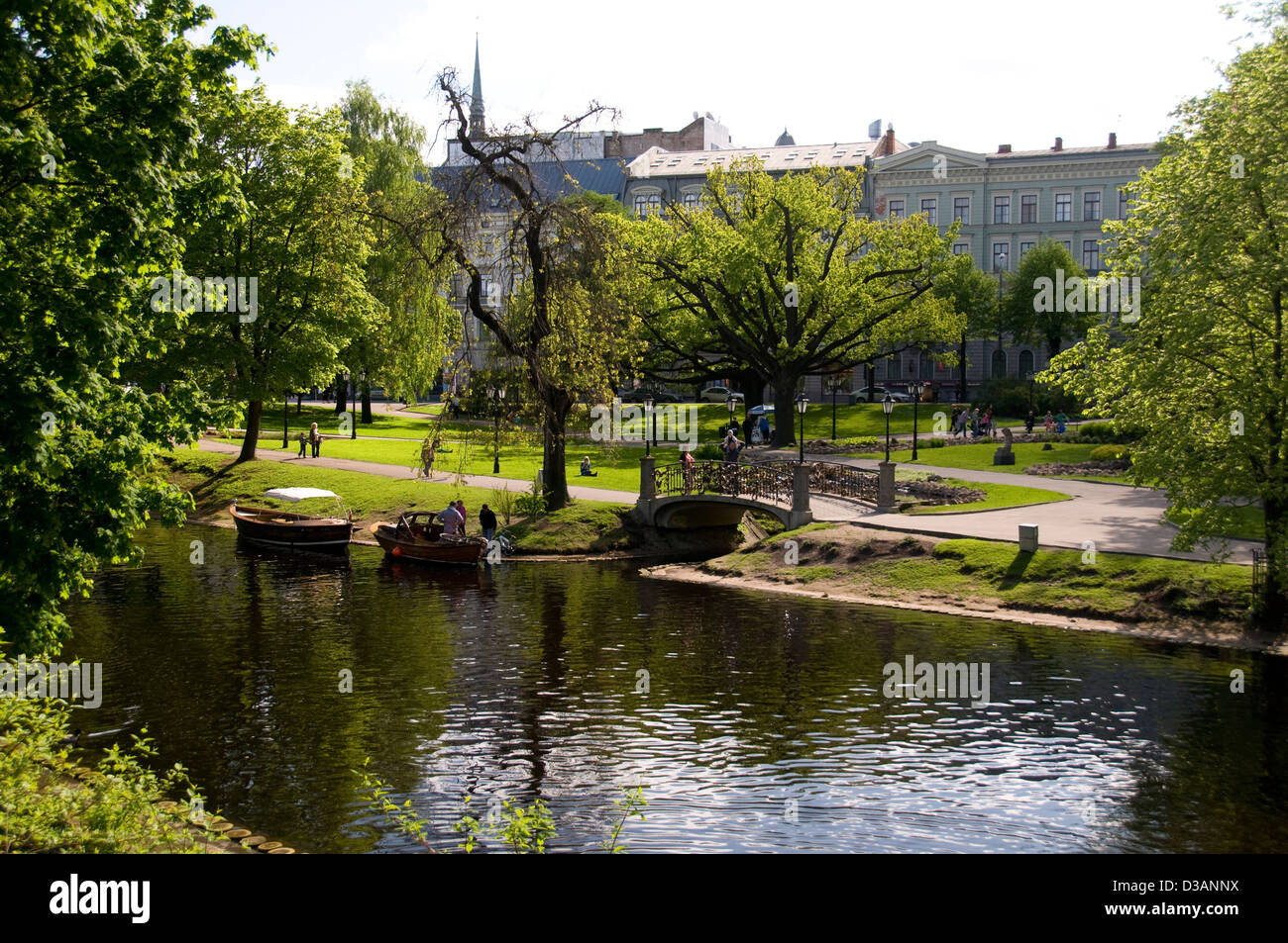 Riga gardens hi-res stock photography and images - Alamy