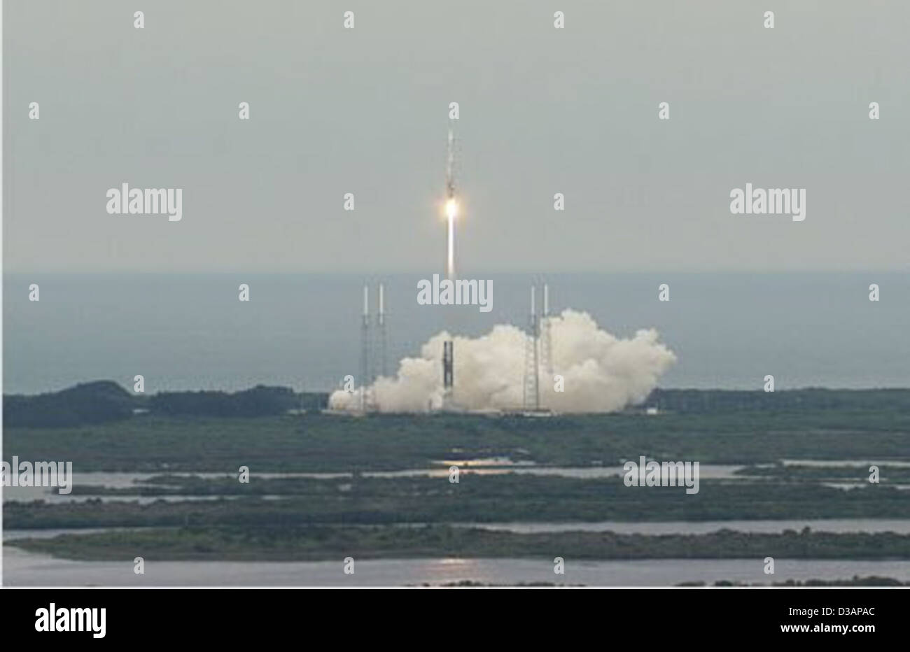 NASA's LCROSS mission, launched aboard an Atlas V rocket, aims to study ...