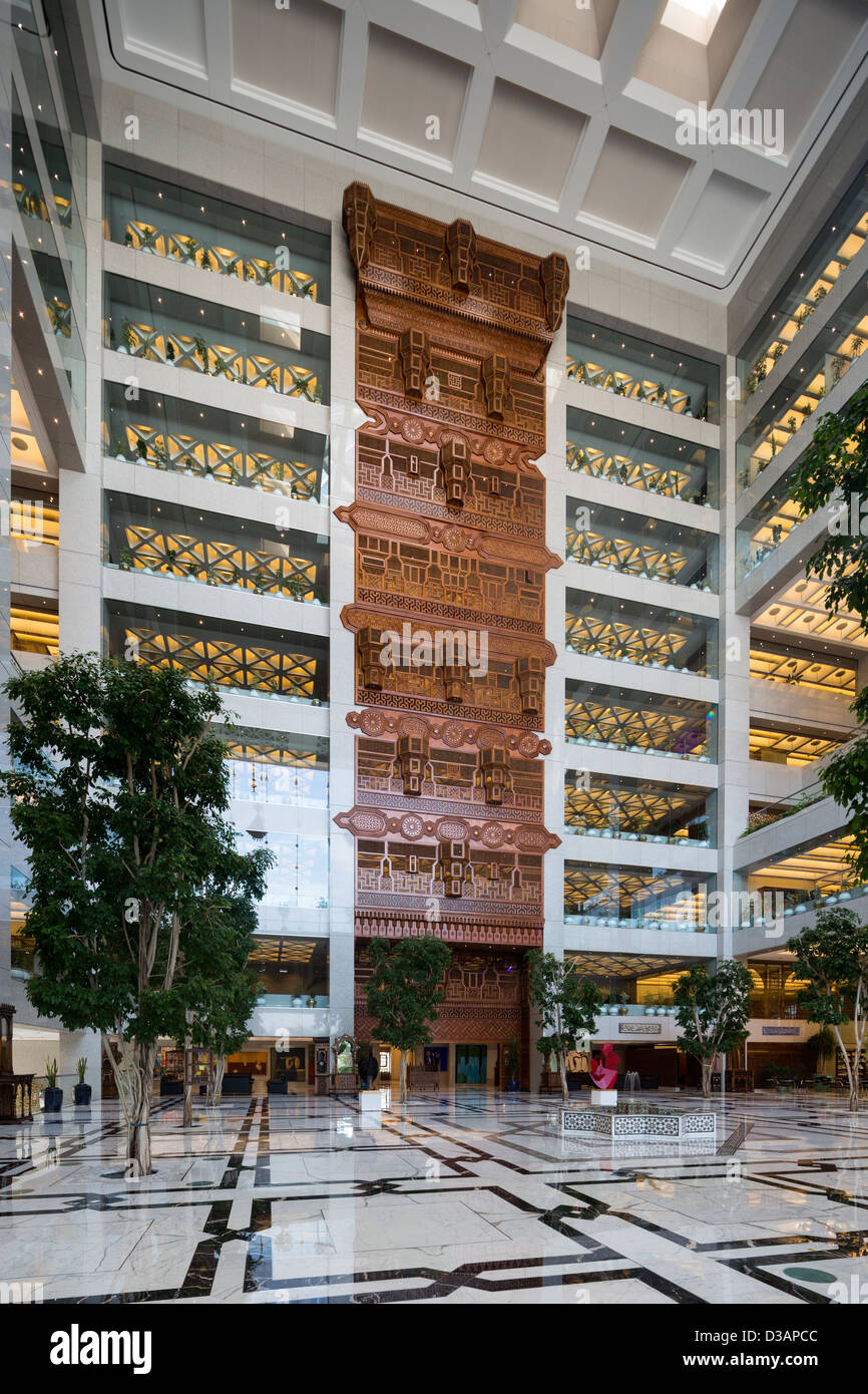 atrium, Arab Organization Headquarters, Shuwaykh, Kuwait City, Kuwait ...