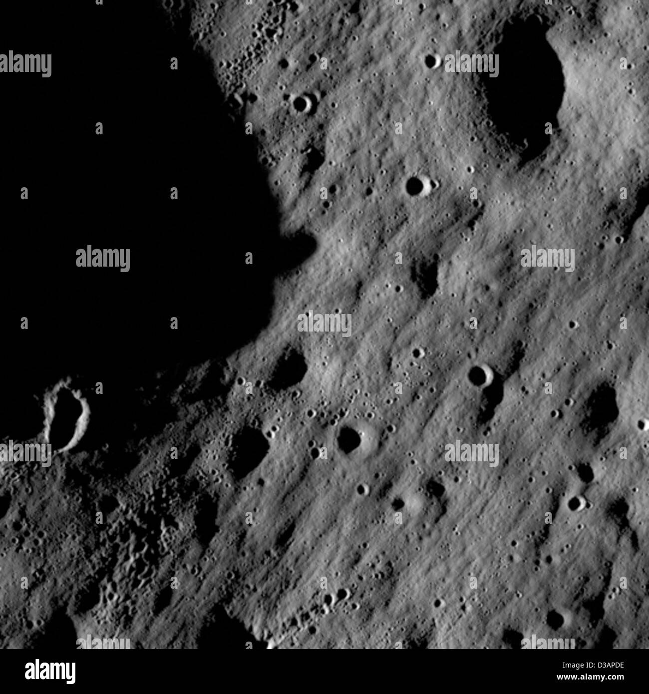 Lunar surface features Black and White Stock Photos & Images - Alamy