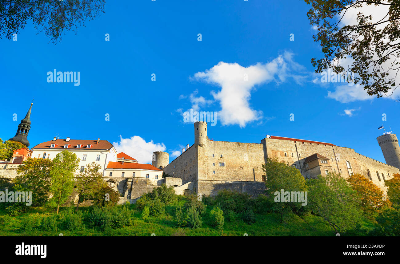 Toompea castle fortress wall hi-res stock photography and images - Alamy