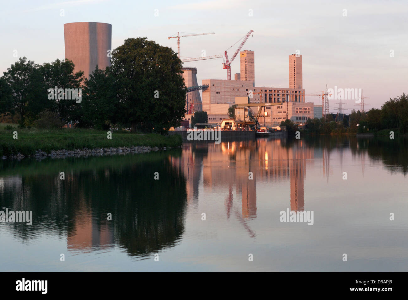 Hamm, Germany, Westfalen power plant Stock Photo - Alamy