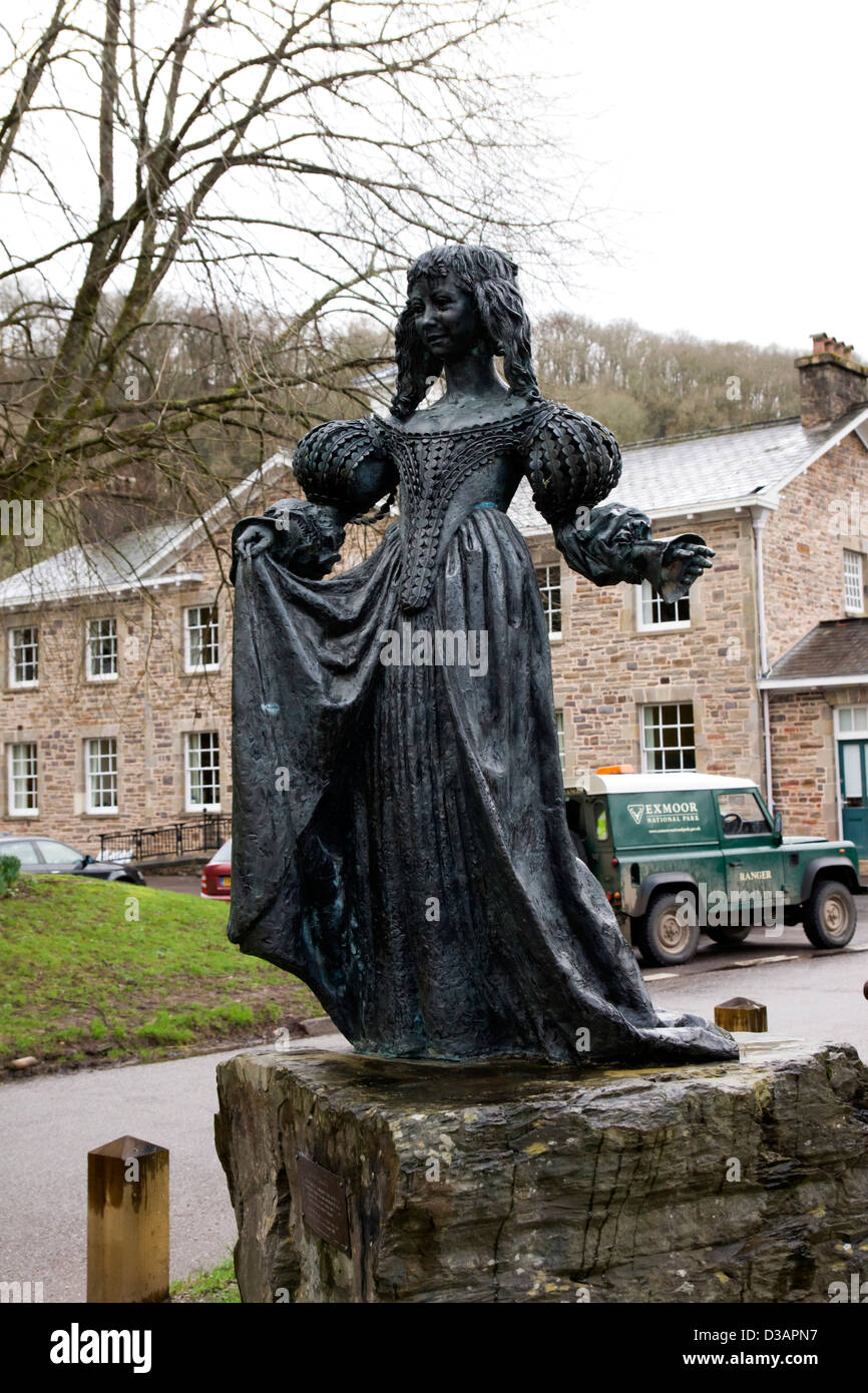 Dulverton, a small town in west Somerset on the edge of Exmoor. Lorna ...