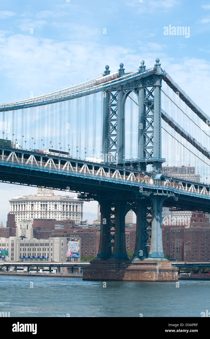USA, New York, New York City, Manhattan Bridge Stock Photo - Alamy