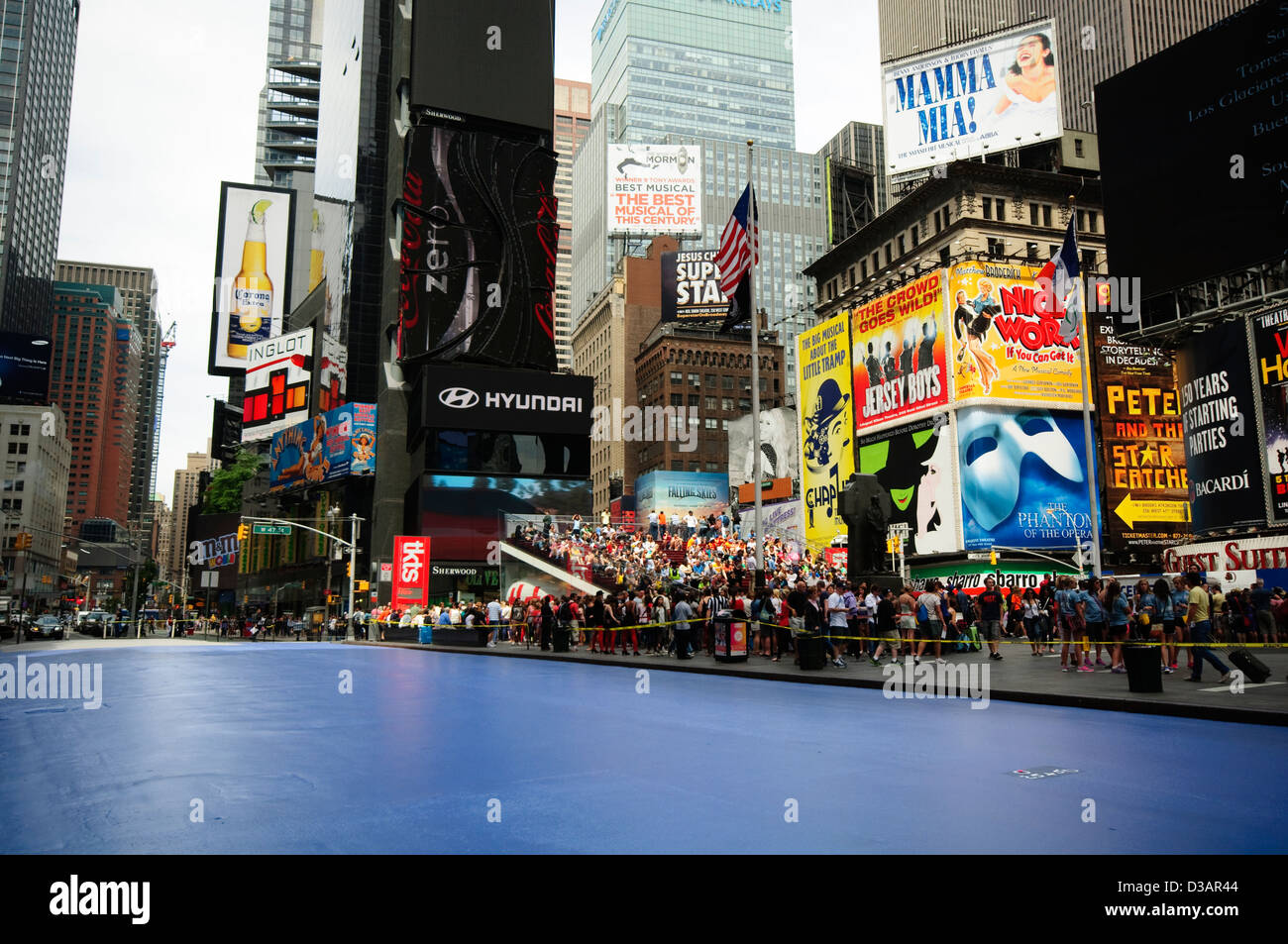 Usa, New York City, Manhattan, Times Square Stock Photo - Alamy