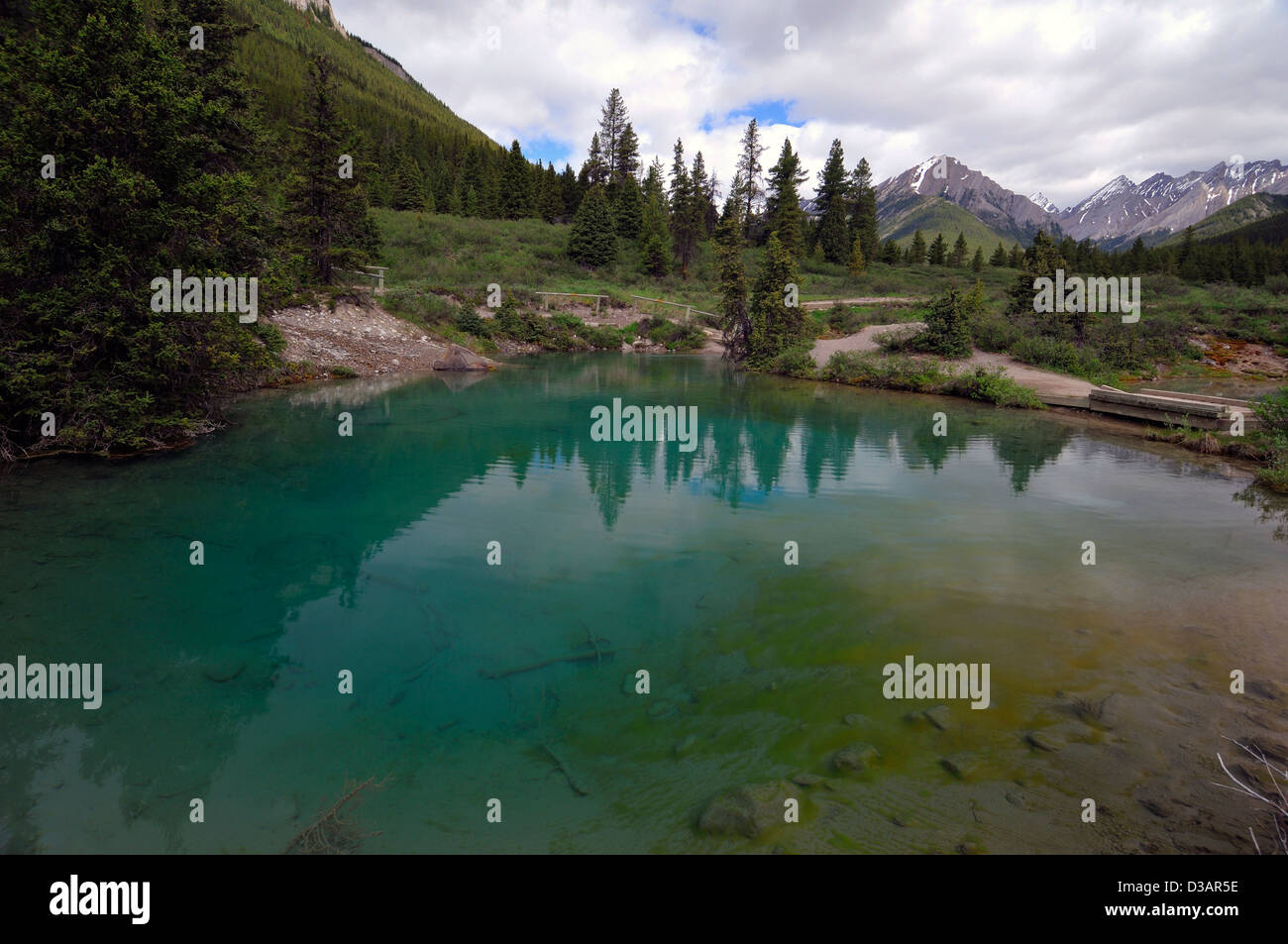 Ink pots natural springs banff hi-res stock photography and images - Alamy