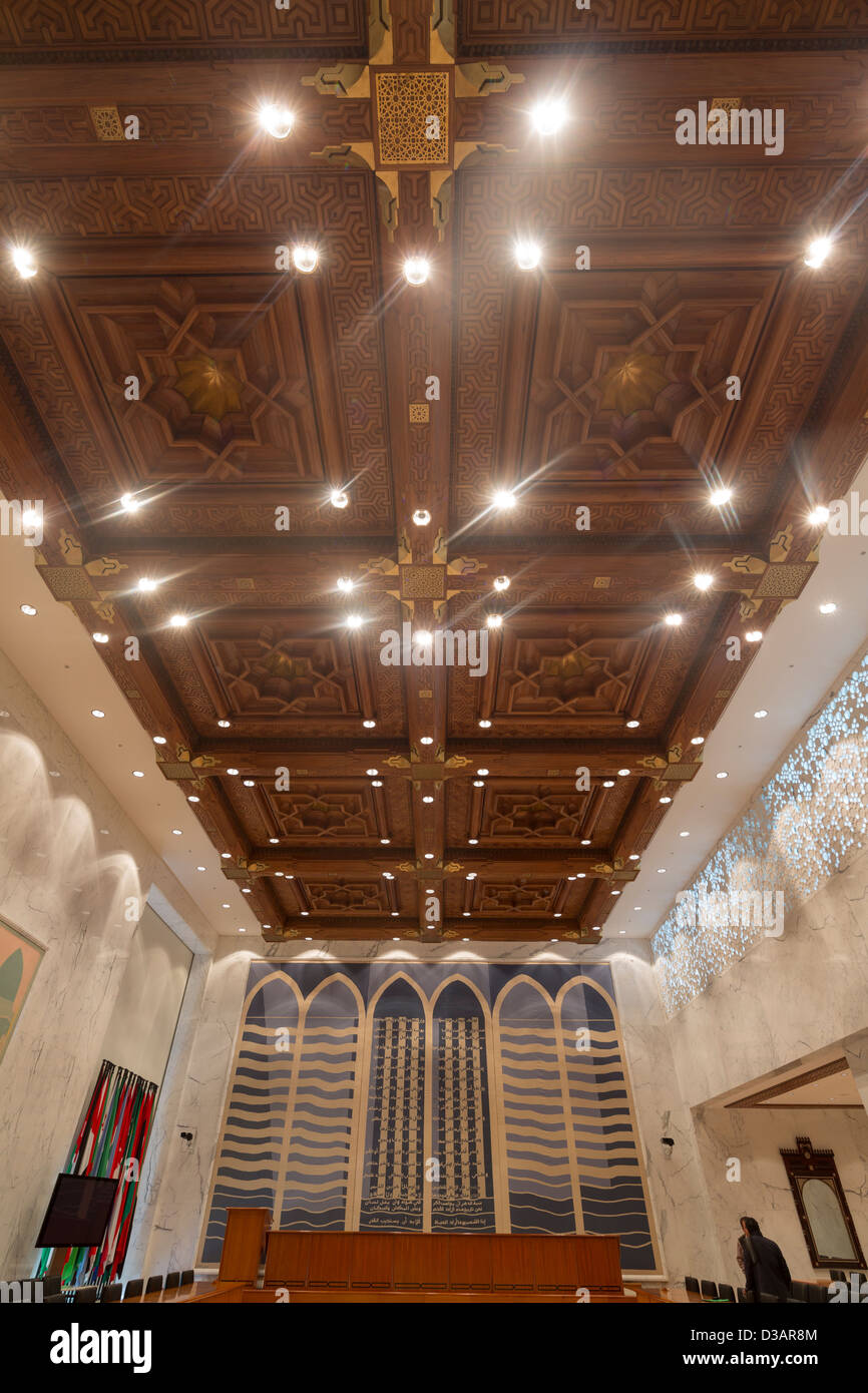 Conference hall vertical hi-res stock photography and images - Alamy