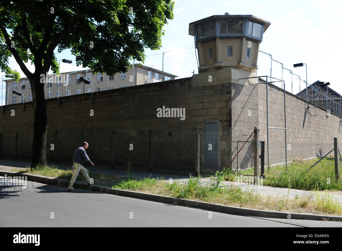 Berlin, Germany, the Watchtower Memorial Berlin-Hohenschoenhausen Stock ...
