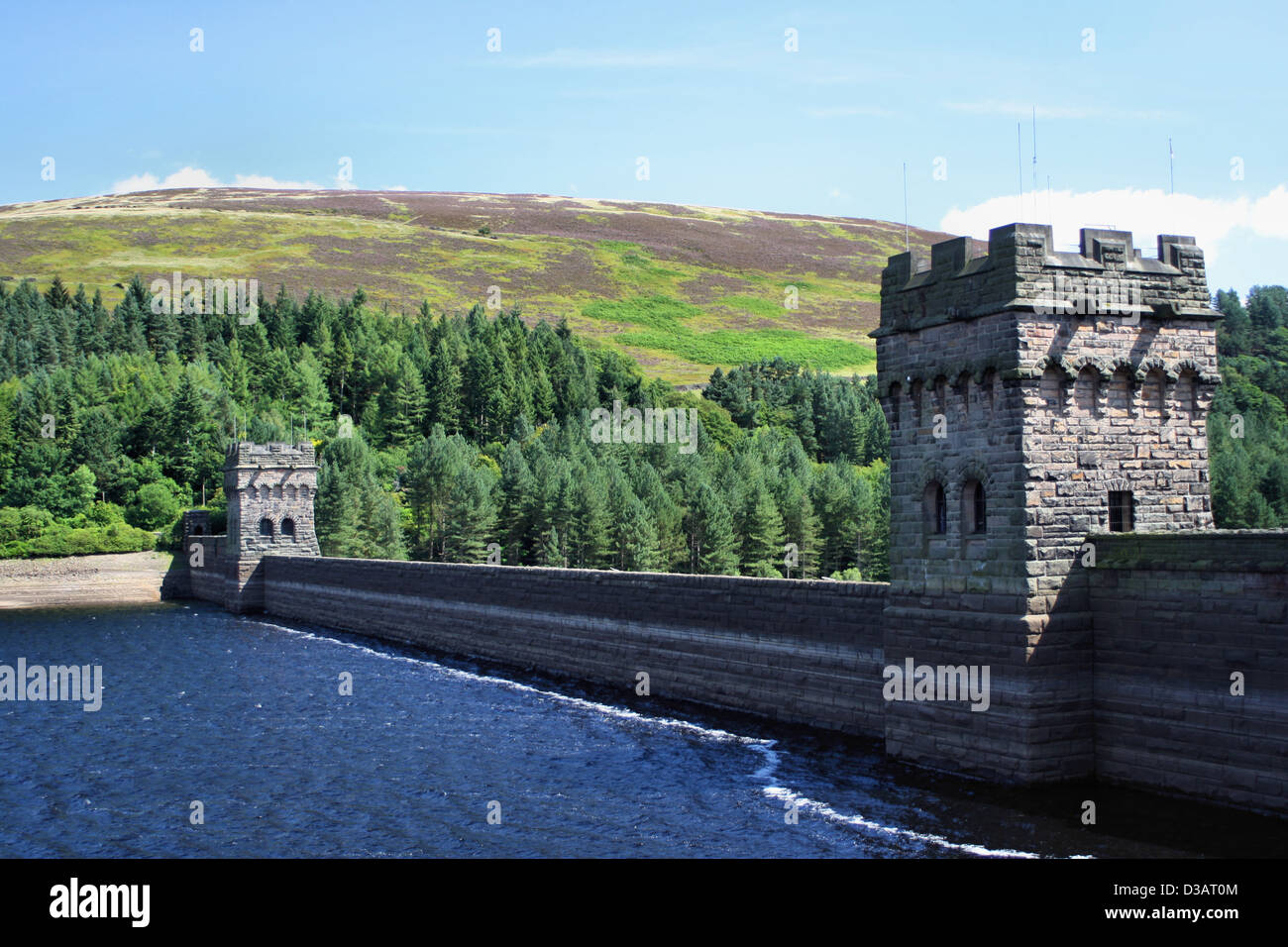 Ladybower reservoir in the upper Derwent valley Derbyshire Stock Photo ...