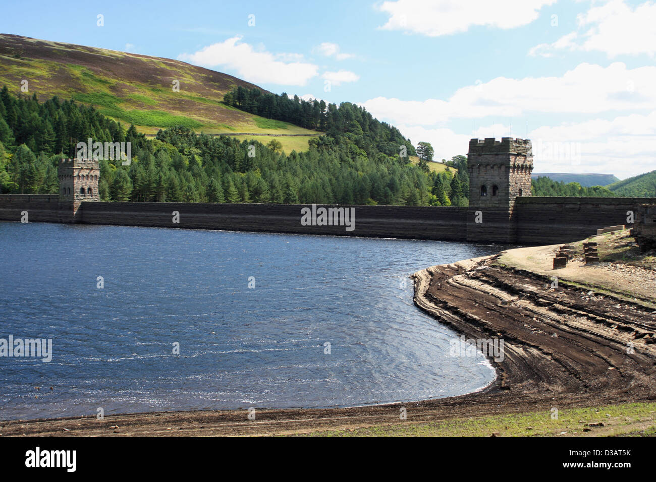 Ladybower reservoir in the upper Derwent valley Derbyshire Stock Photo ...