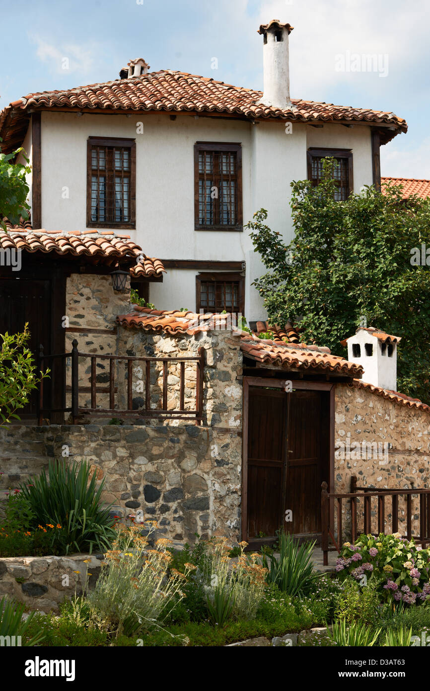 Houses Traditional Bulgarian Architecture High Resolution Stock ...