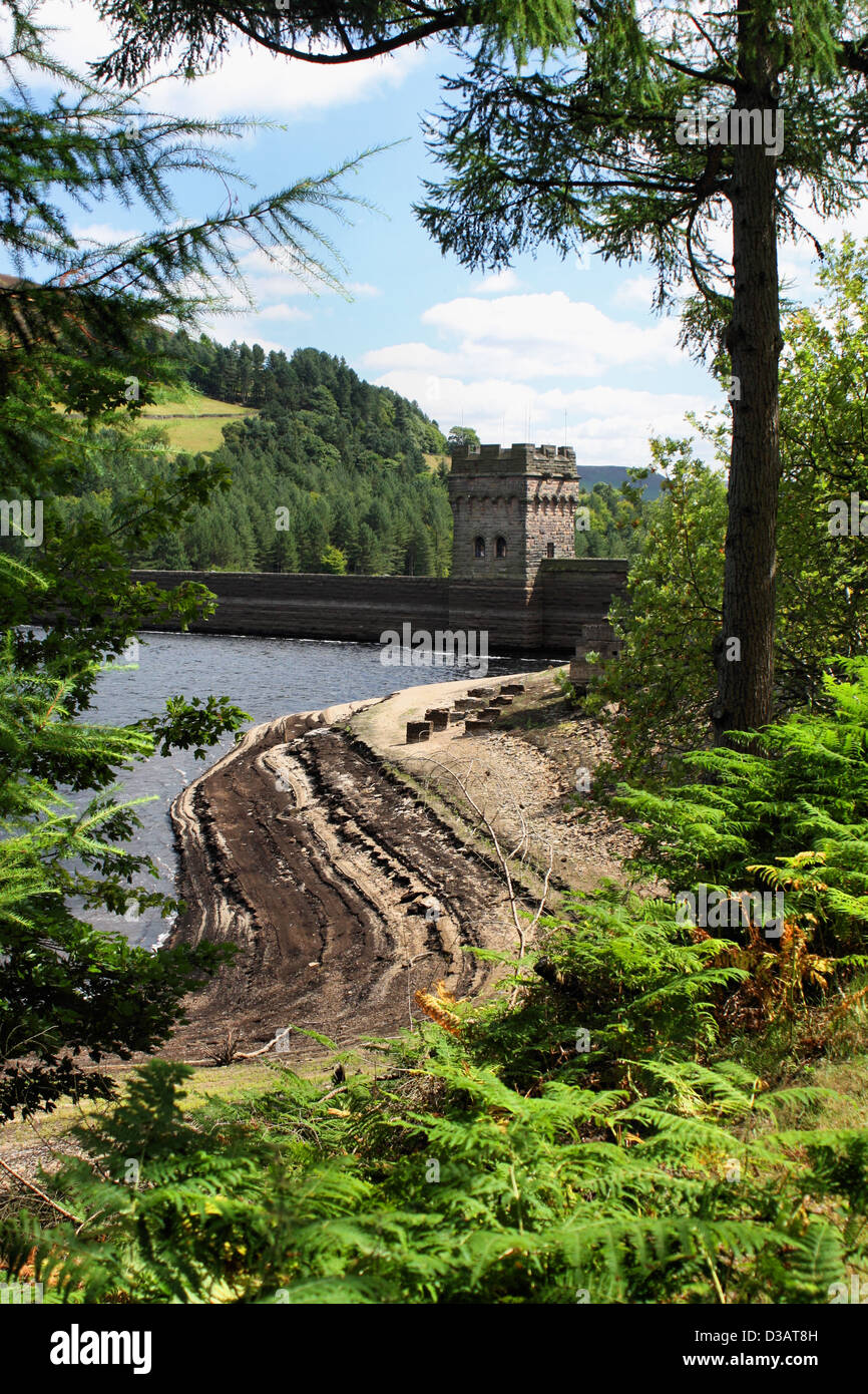 Ladybower reservoir in the upper Derwent valley Derbyshire Stock Photo ...