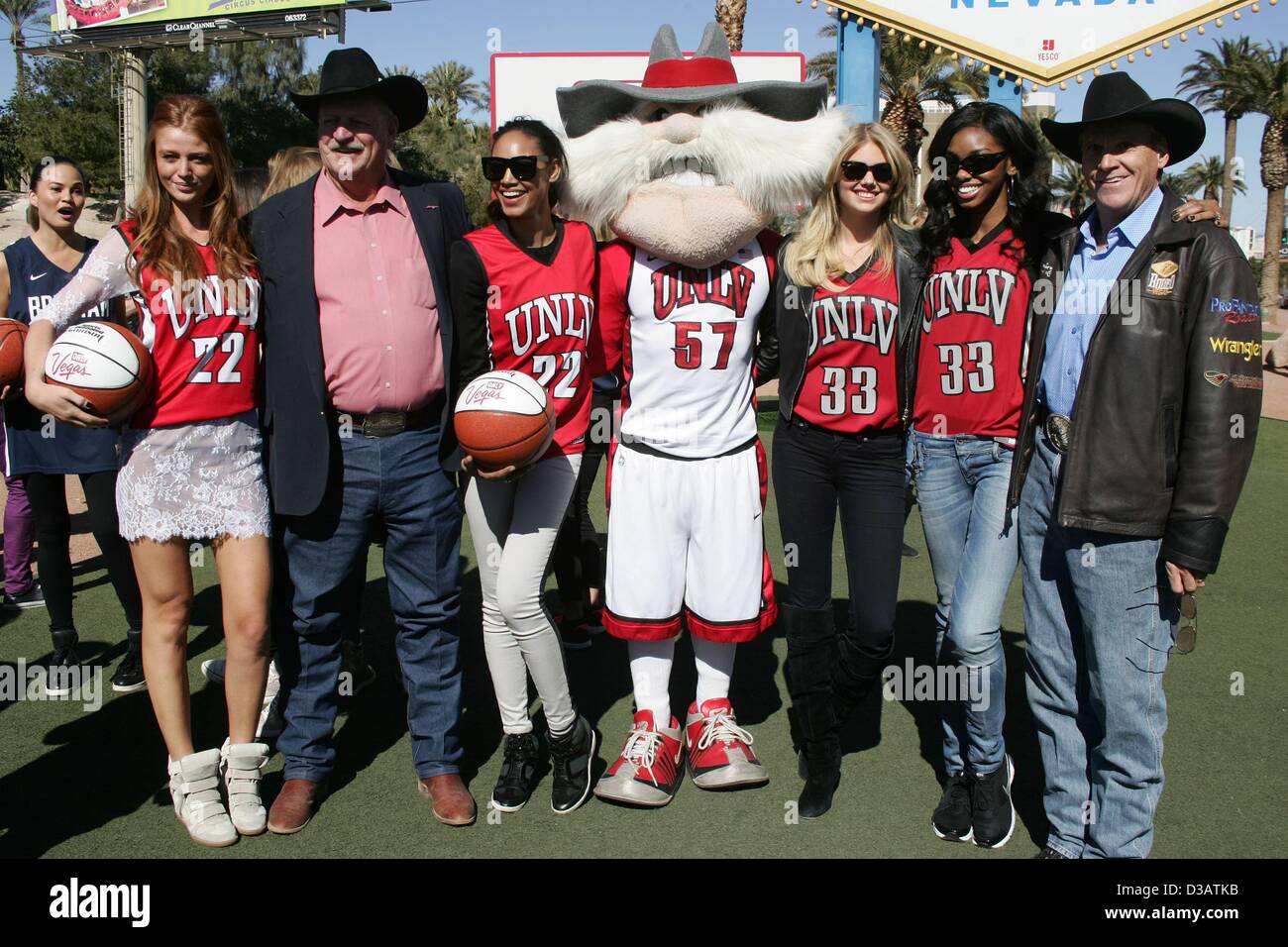 Las Vegas, Nevada, USA. 14th February 2013. Cintia Dicker, Ariel ...