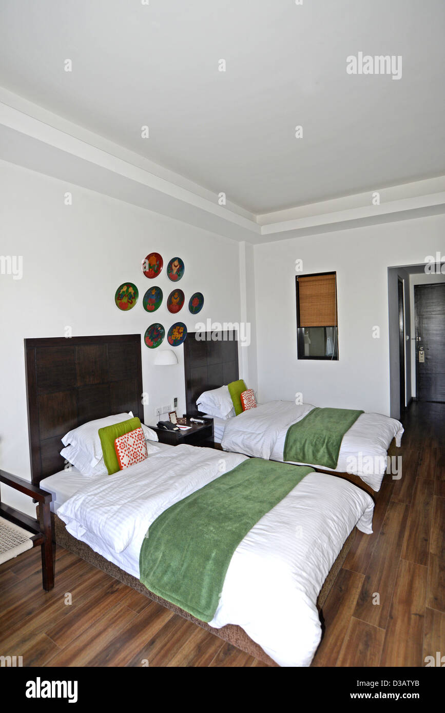 room Hotel Club Himalaya Nagarkot Nepal Stock Photo - Alamy