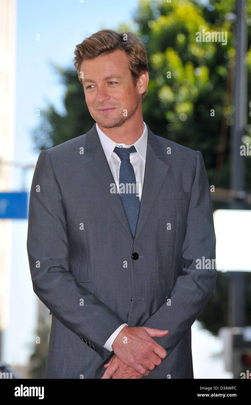 Los Angeles, California, USA. 14th February 2013. Simon Baker at the ...