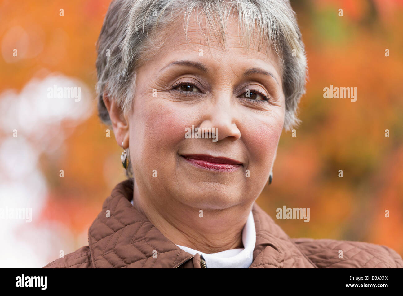 Mixed Race Woman Smiling Stock Photo Alamy