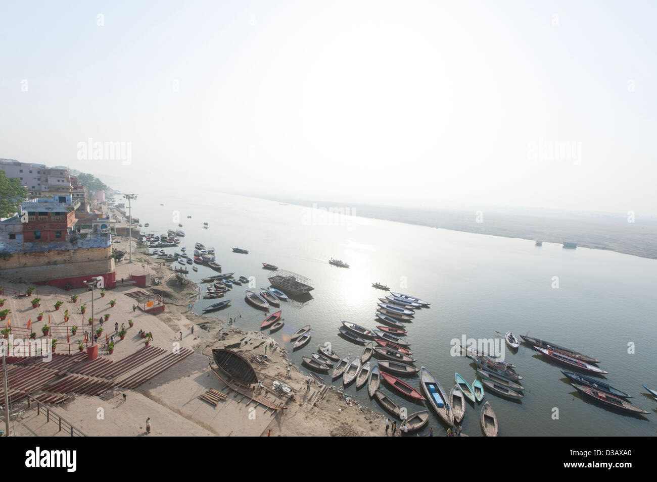 Aerial varanasi hi-res stock photography and images - Alamy