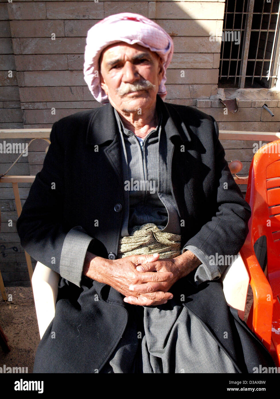 Yazidi man in the temple hi-res stock photography and images - Alamy