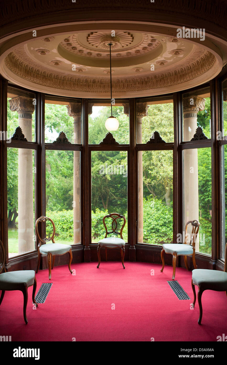 Interior alcove details of Holmwood house built by famous architect ...