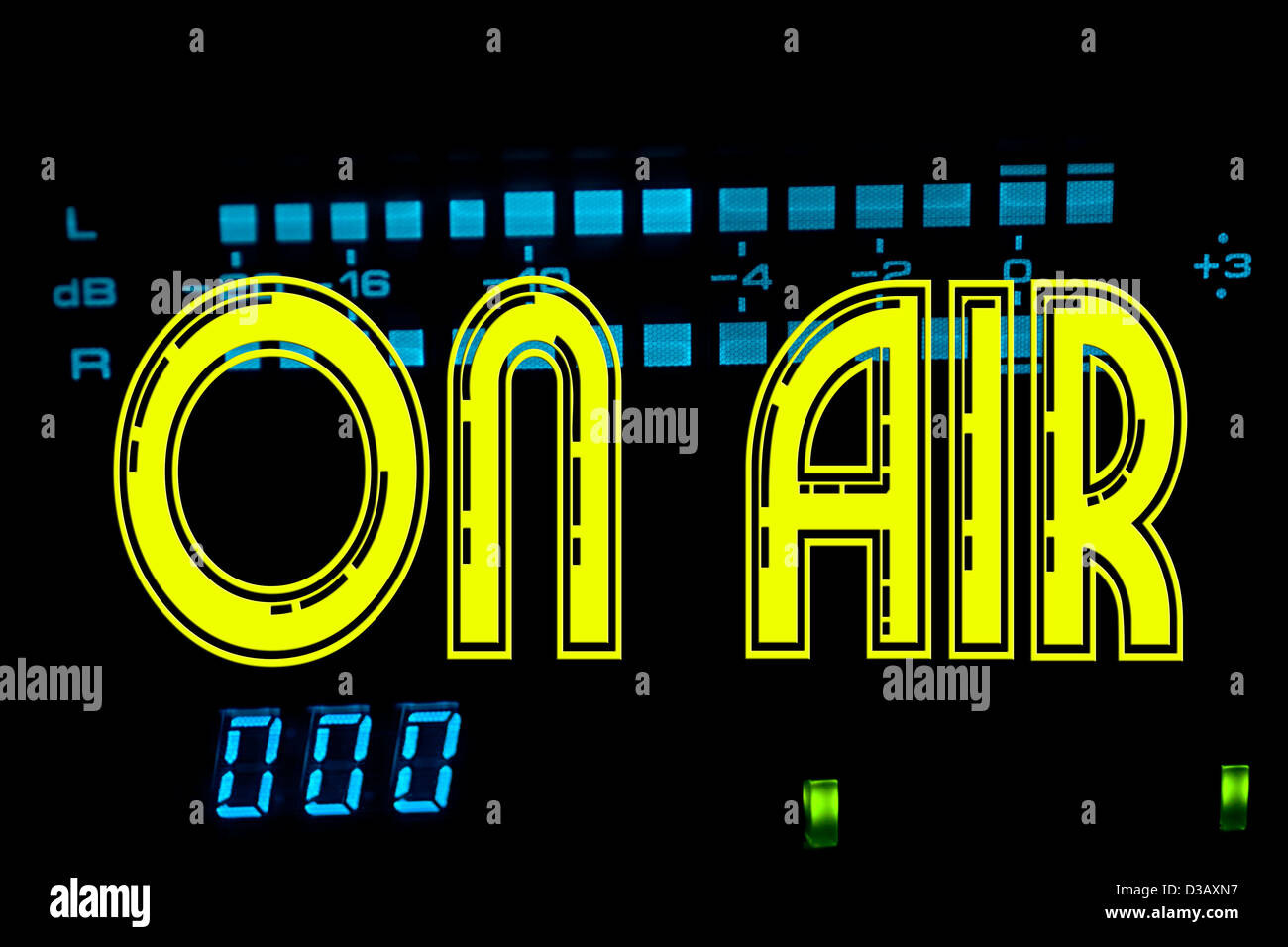 On air sign sign hi-res stock photography and images - Alamy