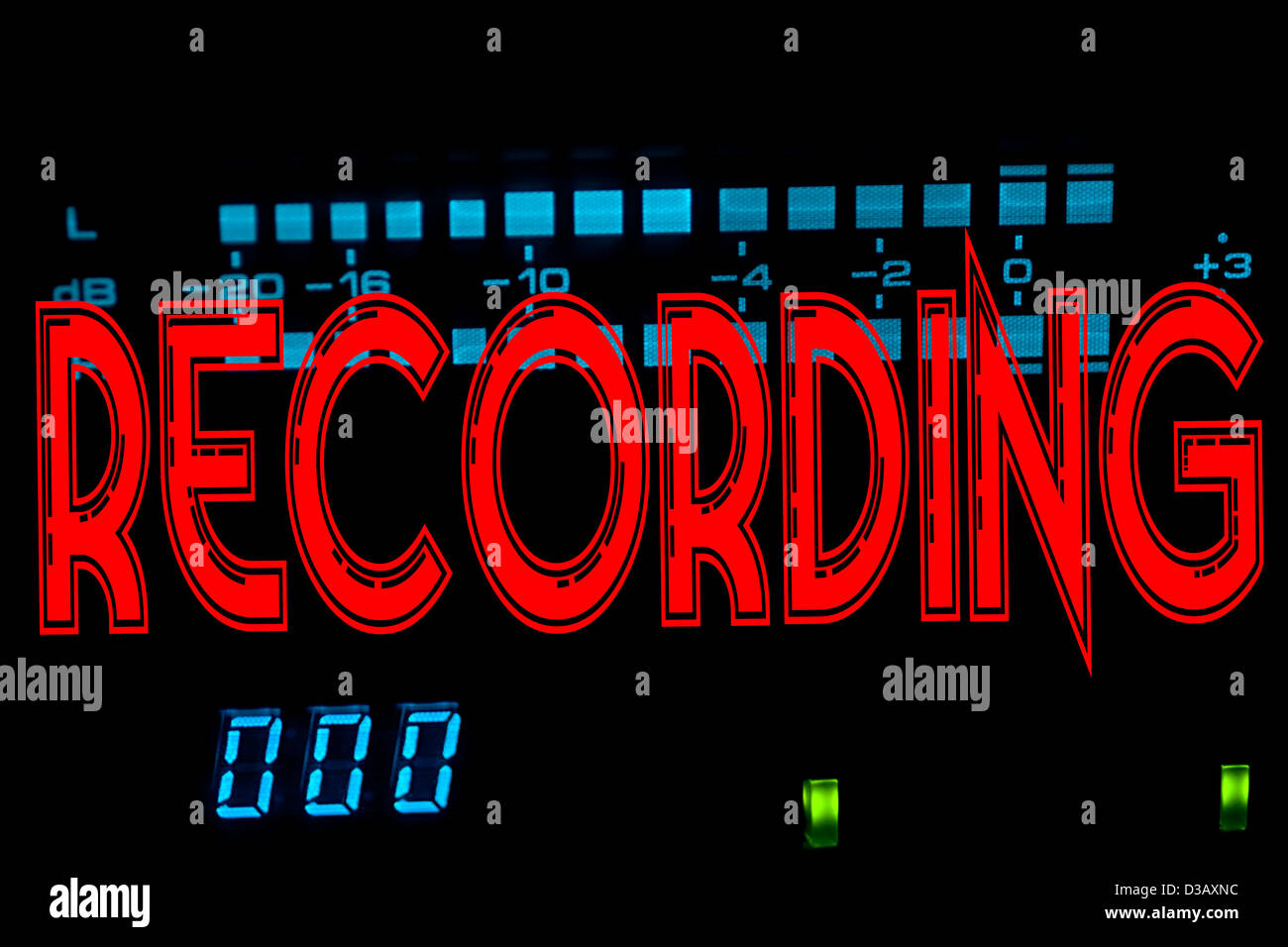 Recording studio warning light hi-res stock photography and images - Alamy