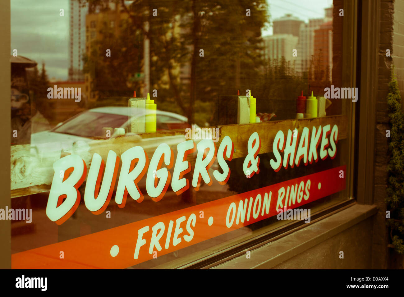 Burgers shakes hi-res stock photography and images - Alamy