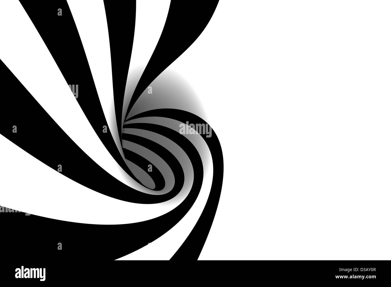 Abstract spiral with empty space Stock Photo - Alamy