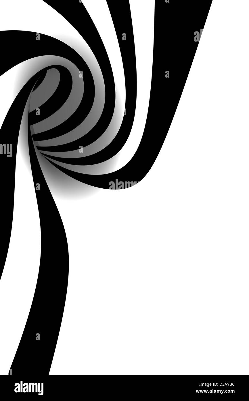 Abstract spiral with empty space Stock Photo - Alamy