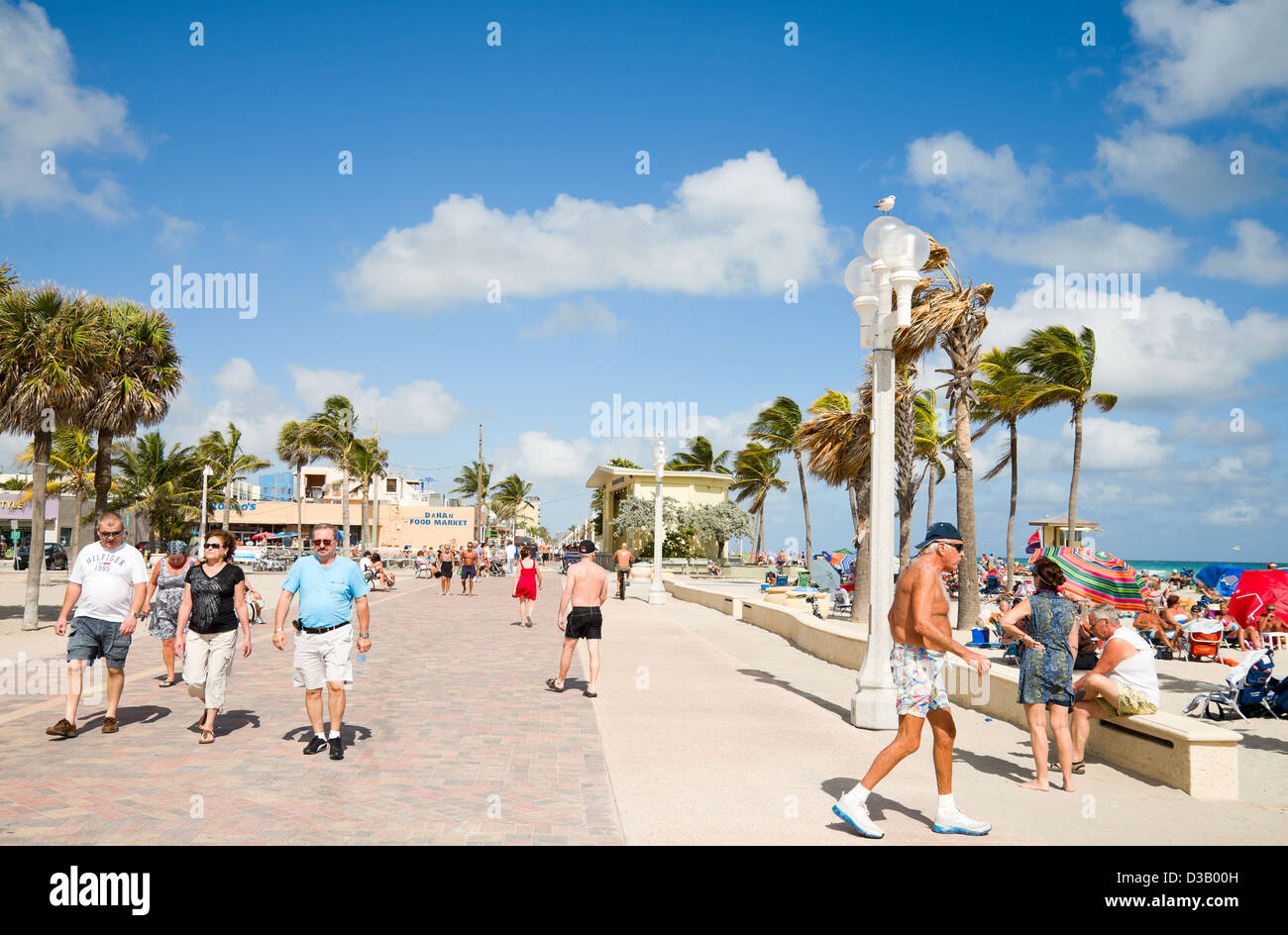 Boardwalk Hollywood Beach Florida Hi res Stock Photography And Images Boardwalk Hollywood Beach Florida Hi res Stock Photography And Images