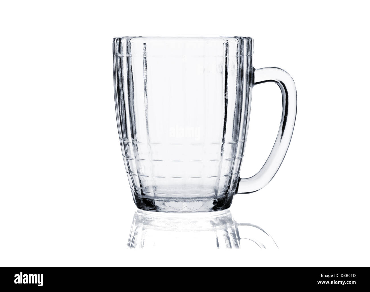 Cocktail glass set. Empty beer mug isolated on white background Stock ...