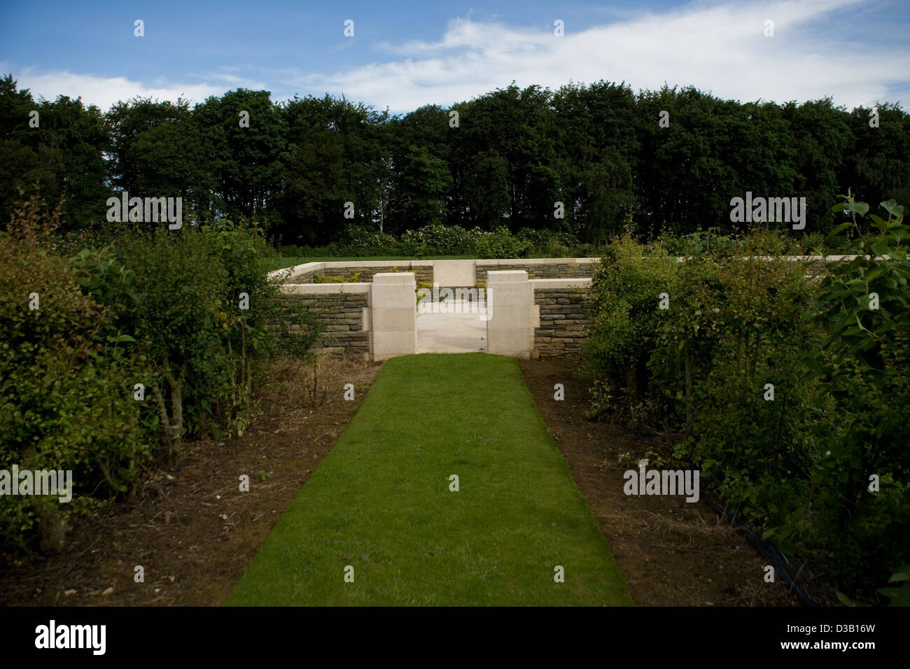 Luke copse british cemetery hi-res stock photography and images - Alamy