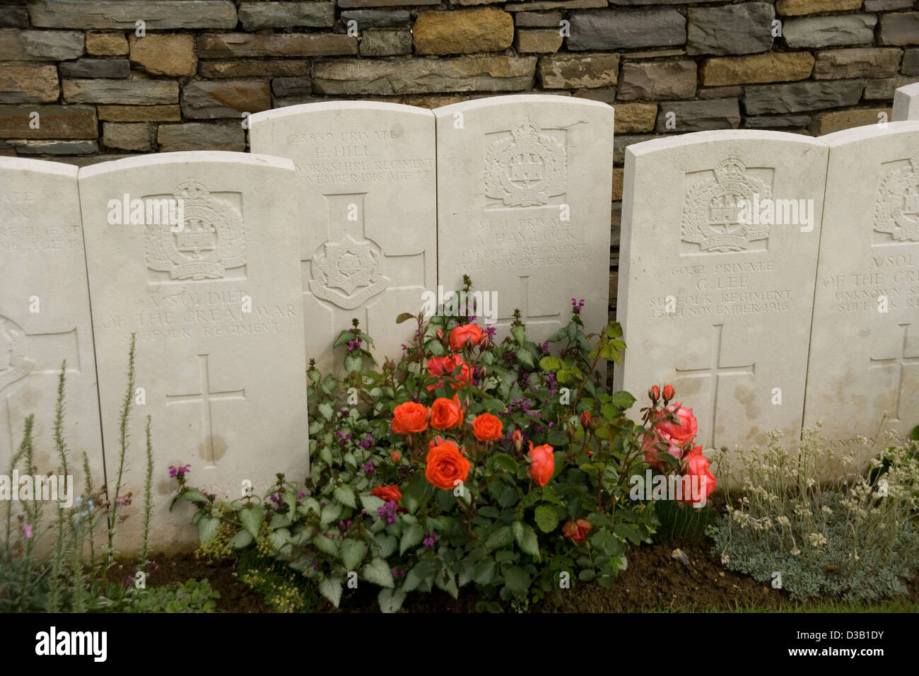 Luke copse british cemetery hi-res stock photography and images - Alamy