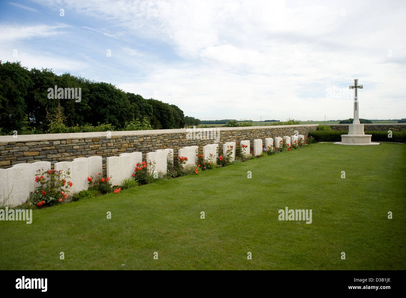 Luke copse british cemetery hi-res stock photography and images - Alamy