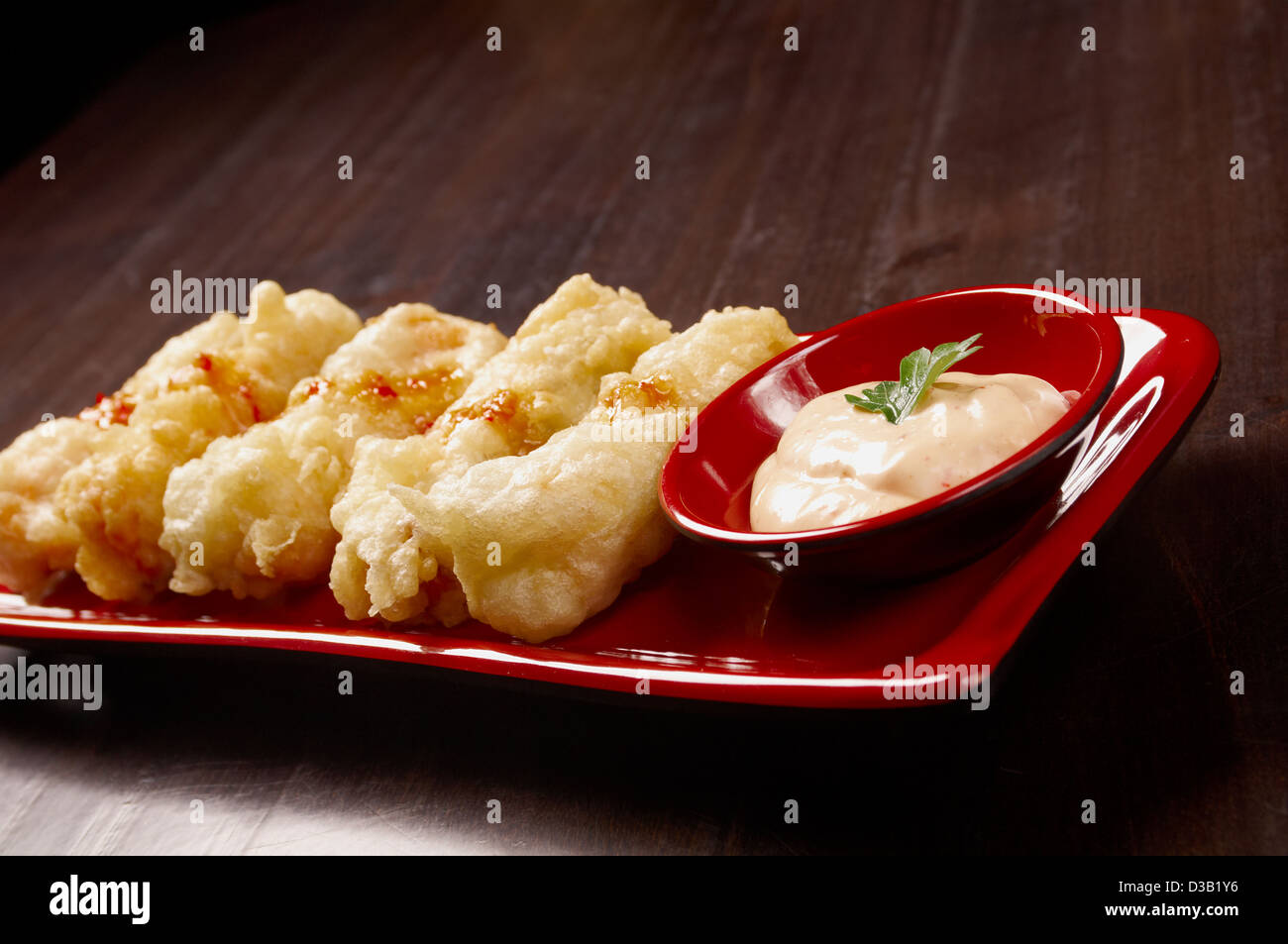 Tempura fish and chips hi-res stock photography and images - Alamy