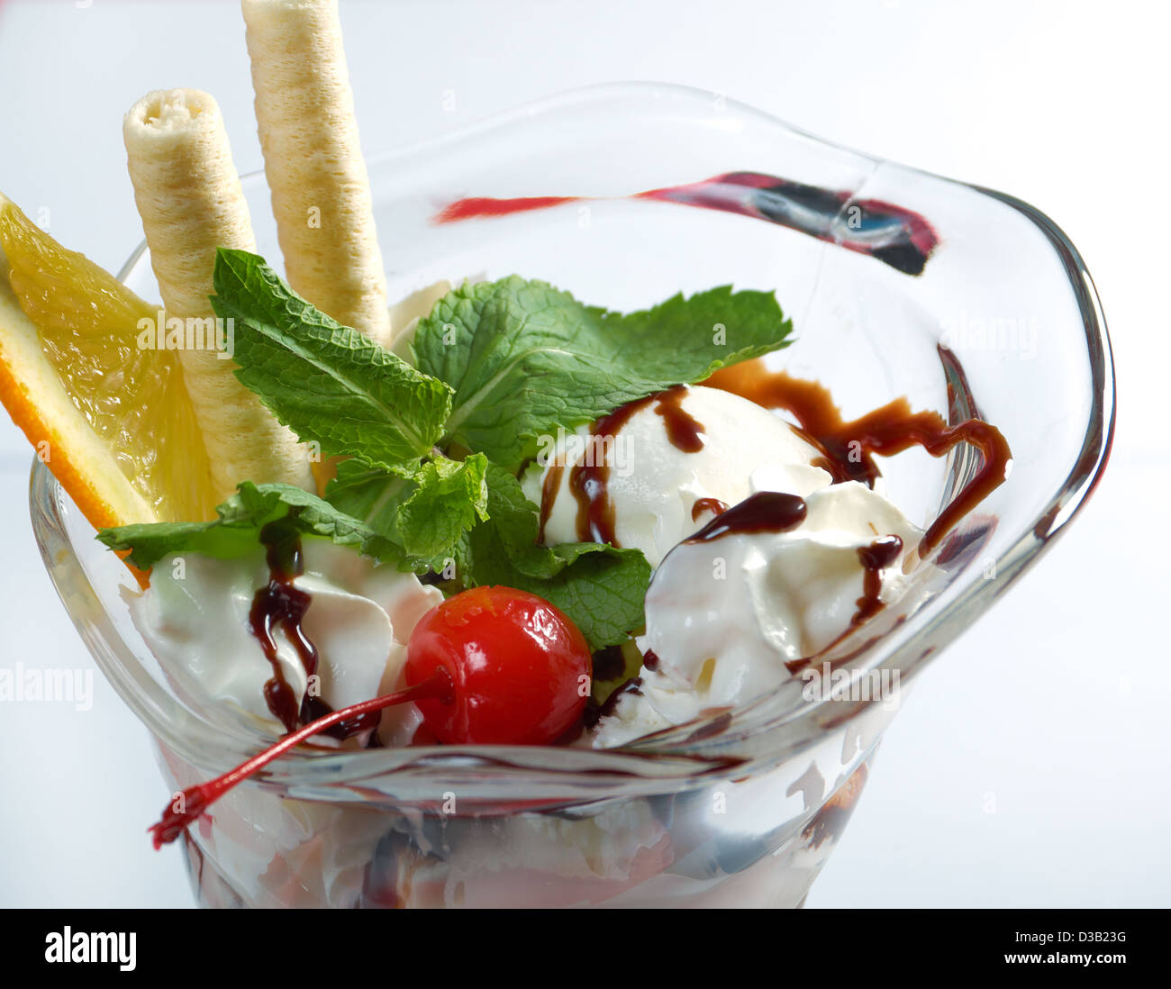Traditional Japanese dessert fruit Stock Photo - Alamy