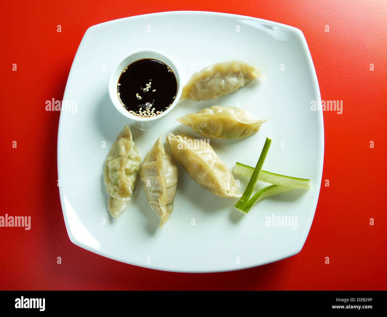 Dim-sum call Gyoza, asian tradition food.Fried Dumplings Chinese Style ...