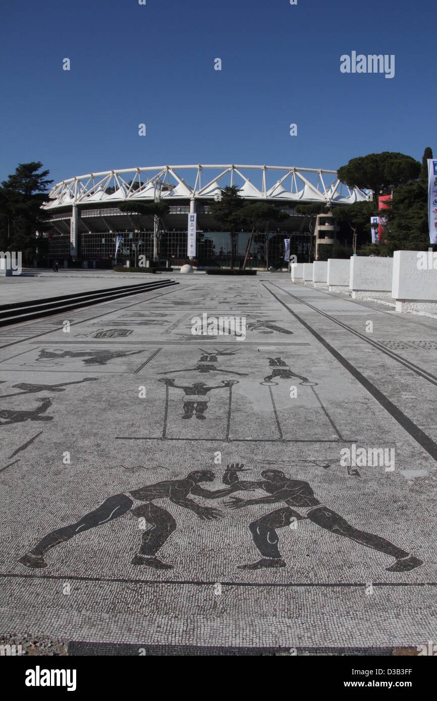 Stadium olimpico and six nations hi-res stock photography and images ...