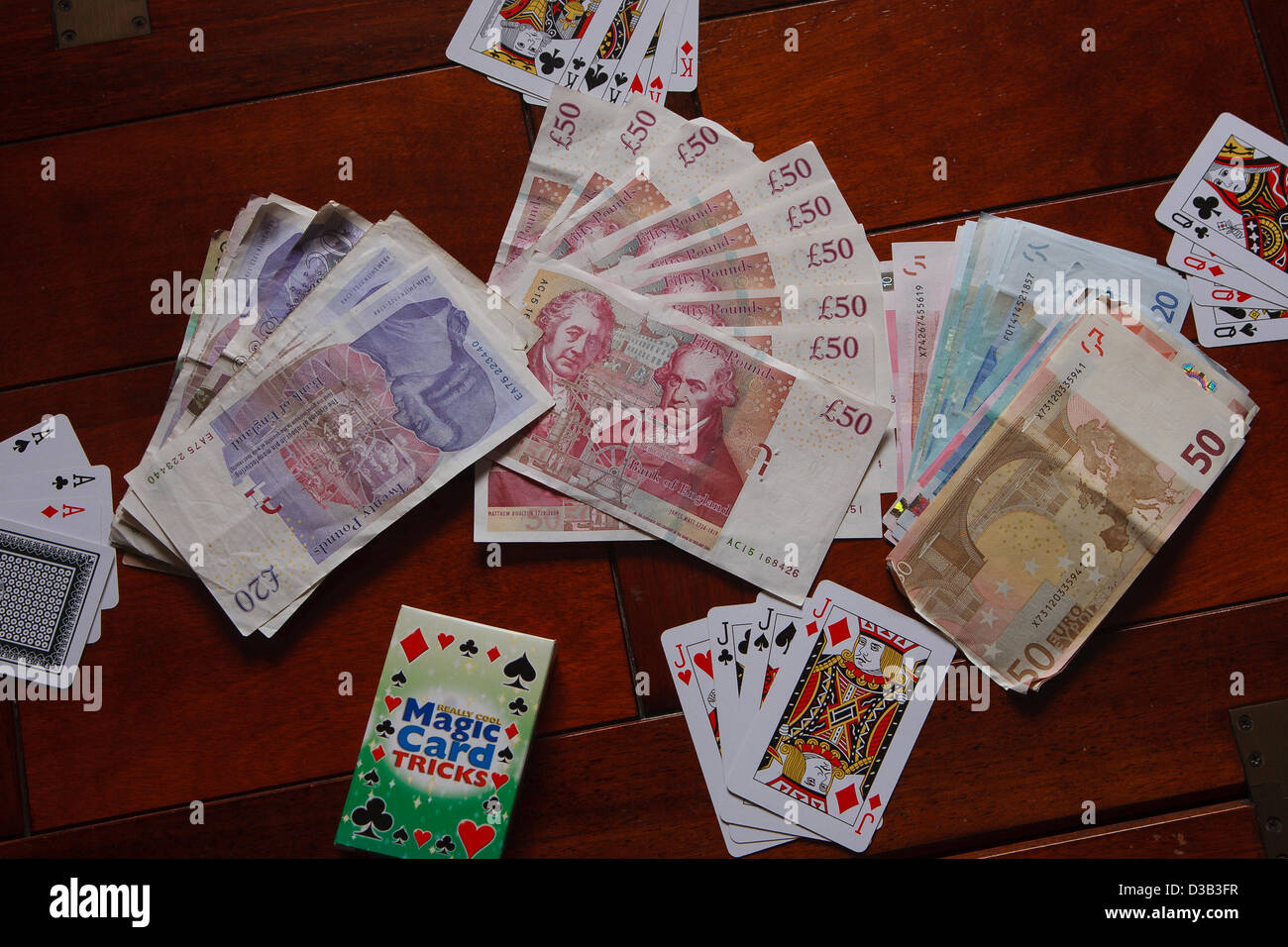 Gamble your money away Stock Photo - Alamy