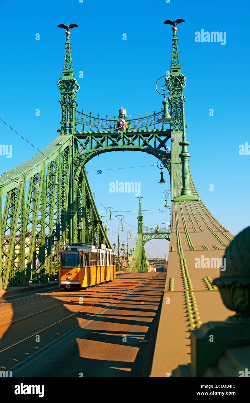 Liberty bridge was built hi-res stock photography and images - Alamy