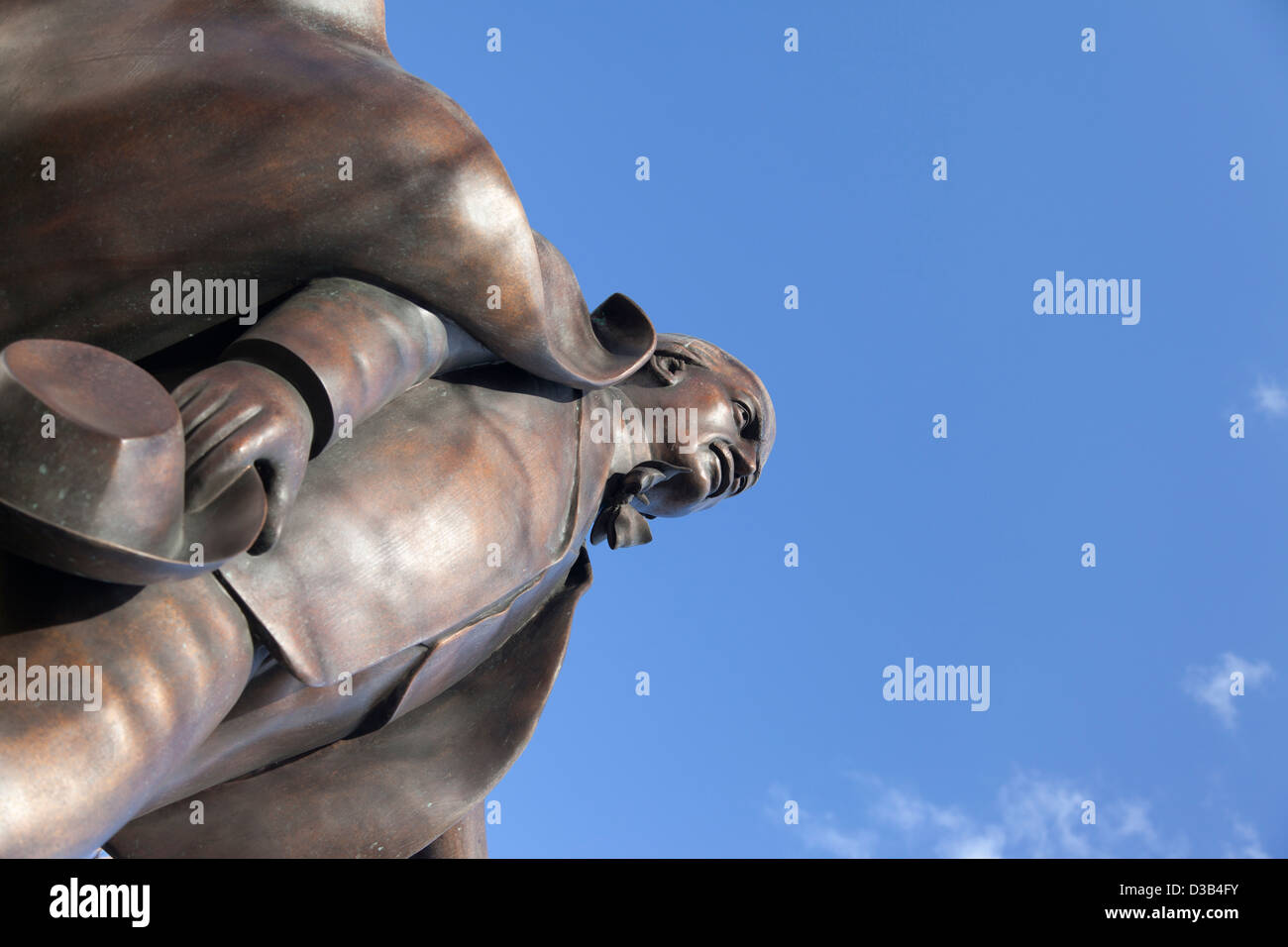 David lloyd george statue hi-res stock photography and images - Alamy