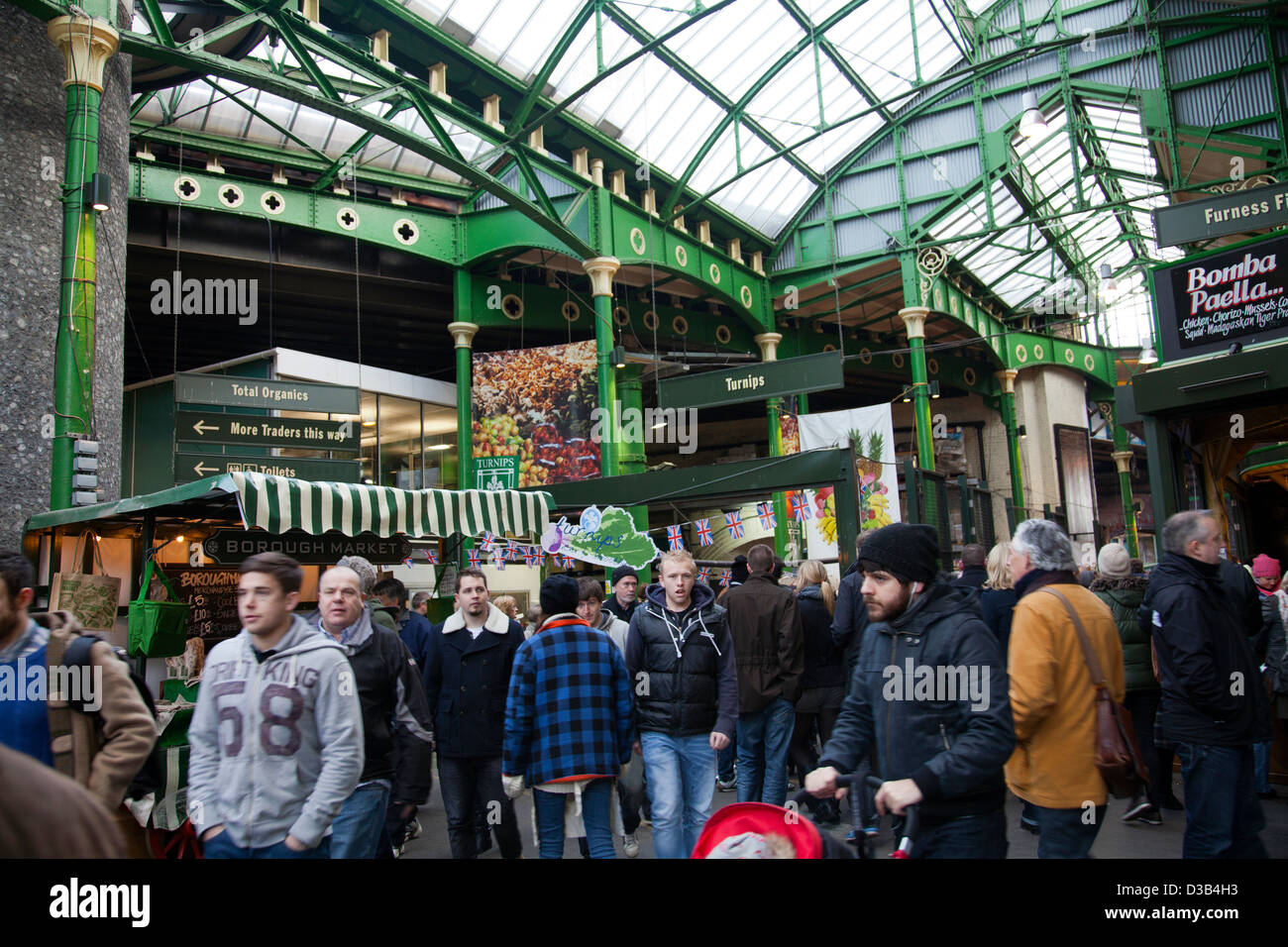 Borough Market in London SE1 - UK Stock Photo - Alamy