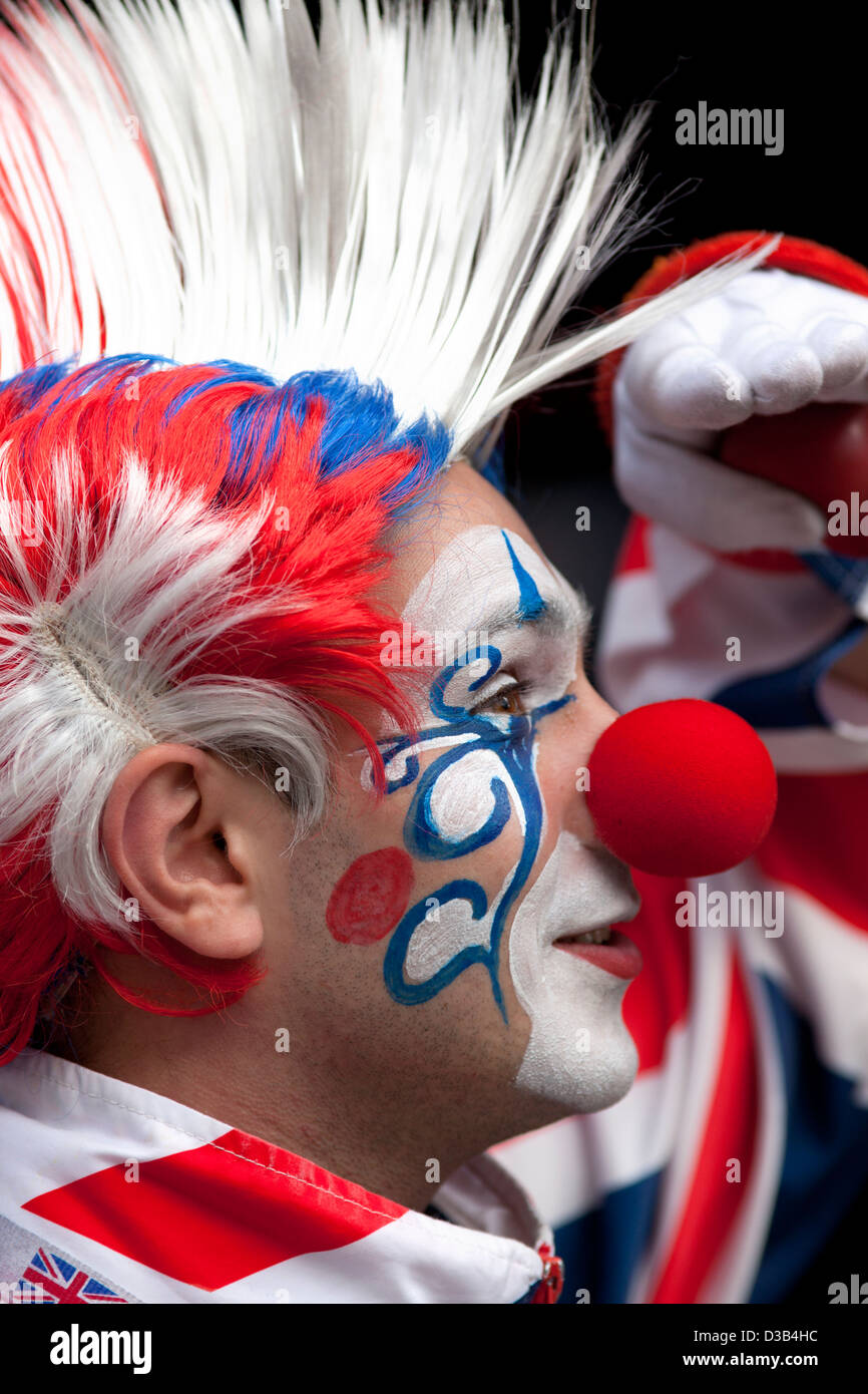 Punk Rock Clown Makeup