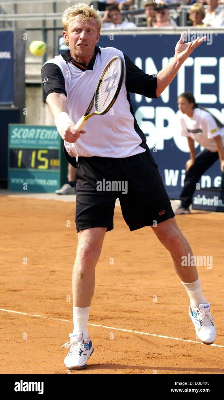 Sports spo tennis celebrities racket hitting gesture germany hi-res ...