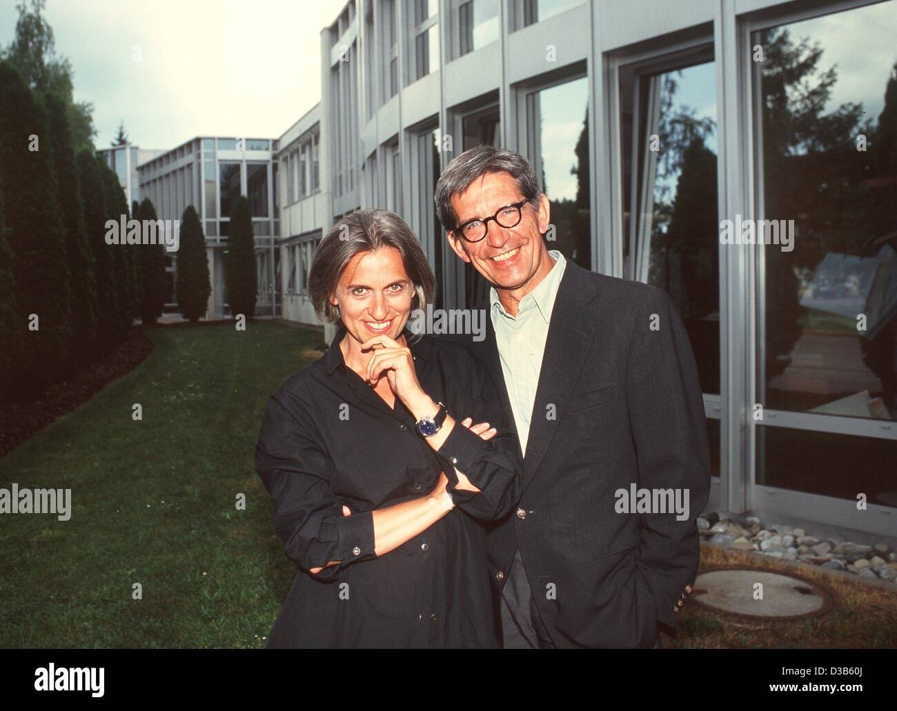 (dpa files) - The German fashion designer Gabriele Strehle and her ...